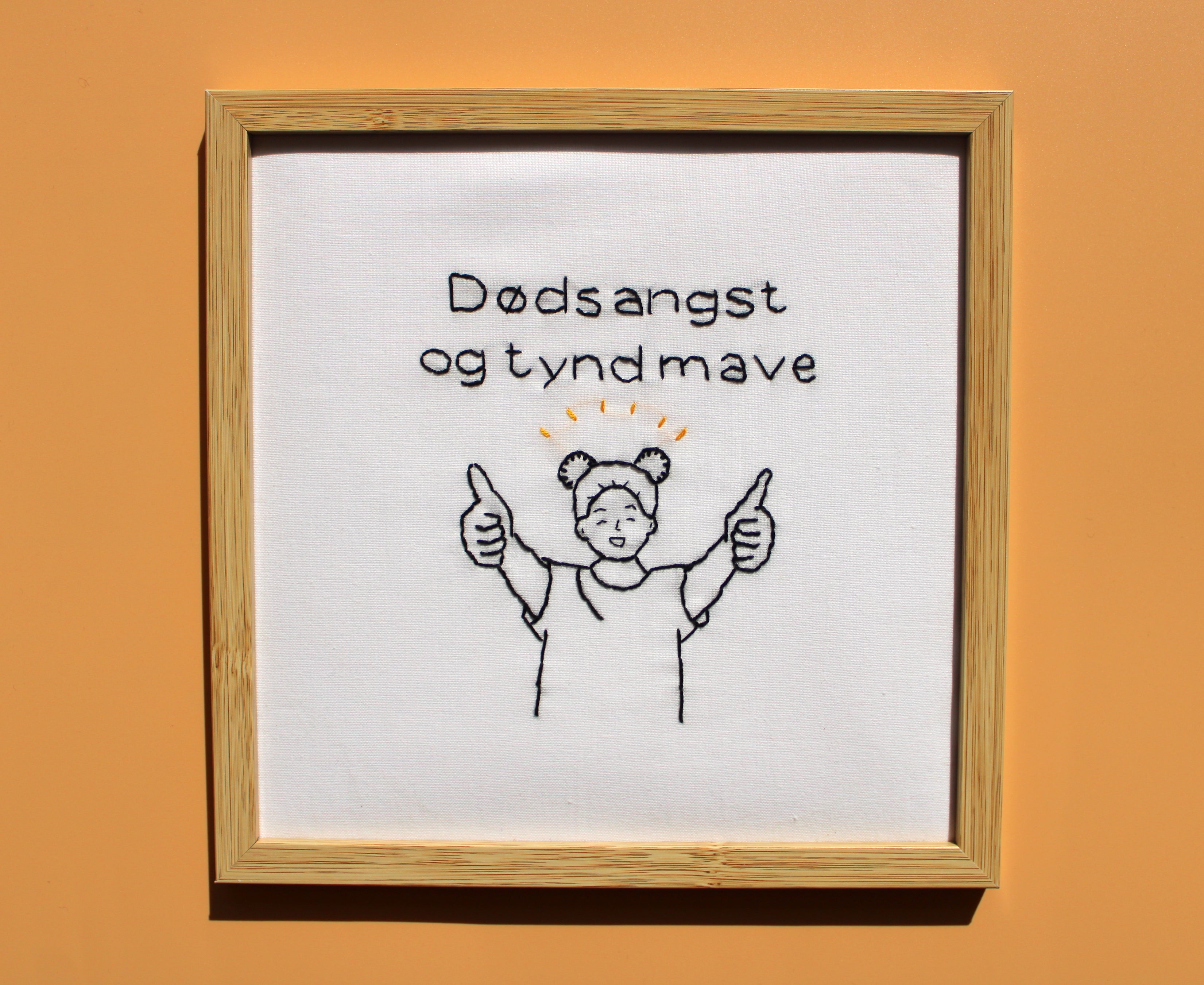 Dødsangst og tynd mave – Lidt broderi har aldrig skadet